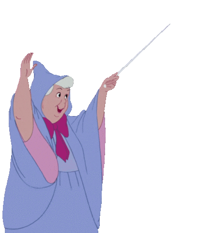 Fairy Godmother Disney Sticker for iOS & Android | GIPHY