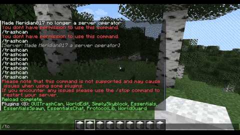 GUI TRASH CAN | SpigotMC - High Performance Minecraft Community