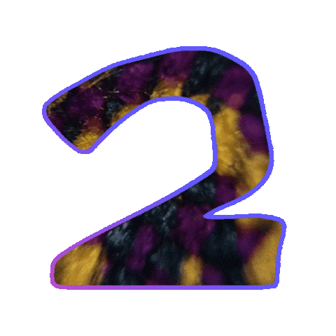 Number 2 Sticker by jorgemariozuleta for iOS & Android | GIPHY