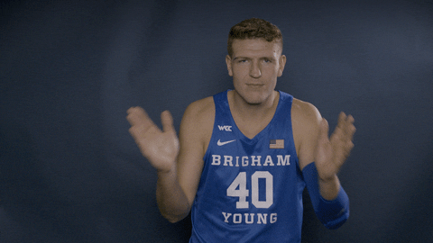 Byu Basketball Gocougs GIF by BYU Cougars - Find & Share on GIPHY