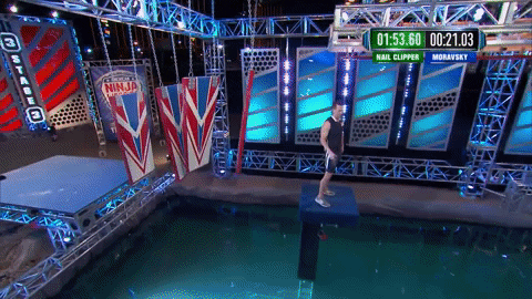 Ninja Warrior The Weatherman GIF by Joe Moravsky - Find & Share on GIPHY