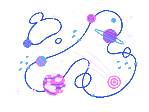 Space Background Sticker by Nuby USA for iOS & Android | GIPHY