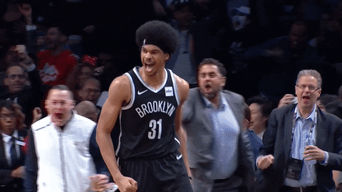 Nba Basketball GIF by Brooklyn Nets - Find & Share on GIPHY