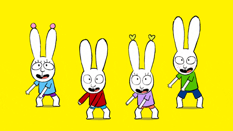 Dance Dancing GIF by Simon Super Rabbit - Find & Share on GIPHY