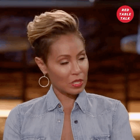 Jada Pinkett Smith GIF by Red Table Talk - Find & Share on GIPHY