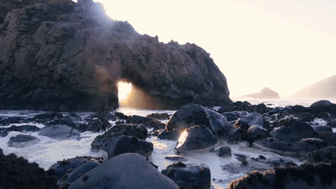 Bay Area Waves GIF by Chris Cubellis - Find & Share on GIPHY