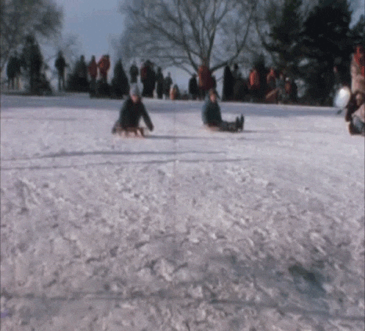 Snow Sledding GIF by US National Archives - Find & Share on GIPHY