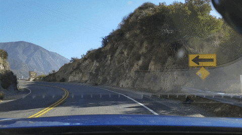 Driving Los Angeles GIF by A Magical Mess - Find & Share on GIPHY