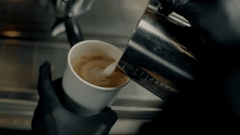 Coffee Shop Coffe GIF by dua.com - Find & Share on GIPHY