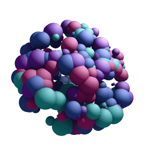 Bounce Molecules Sticker by Vince Mckelvie for iOS & Android | GIPHY
