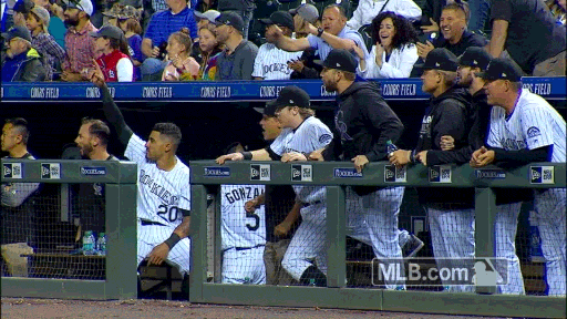 Rockies GIF by MLB - Find & Share on GIPHY