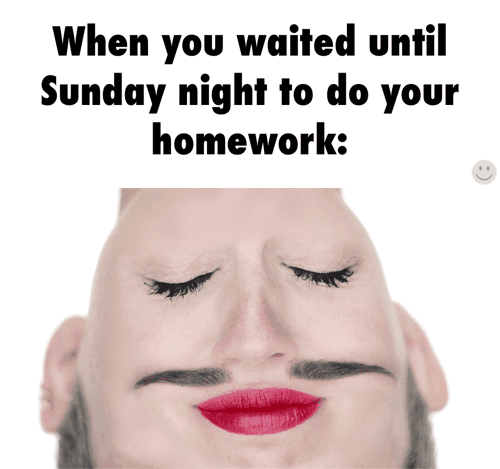 Do Your Homework Gif