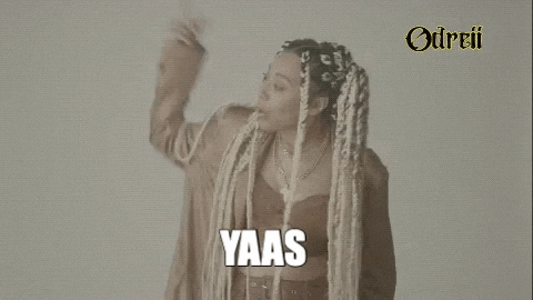 Yas Yes Girl GIF by Odreii - Find & Share on GIPHY