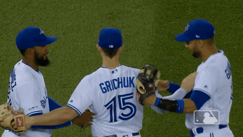Major League Baseball Hug GIF by MLB - Find & Share on GIPHY