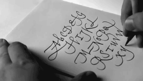 Calligraphy GIF - Find & Share on GIPHY