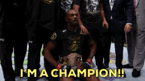 Ufc 232 Champion GIF by UFC - Find & Share on GIPHY