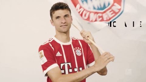Happy Thomas Muller GIF by FC Bayern Munich - Find & Share on GIPHY