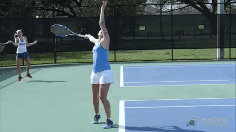 Serve Women'S Tennis GIF by GreenWave - Find & Share on GIPHY