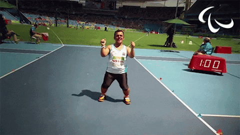 Rio 2016 Reaction GIF by International Paralympic Committee - Find ...