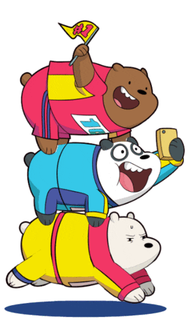 Cartoon Network Running Sticker by CNLA for iOS & Android | GIPHY