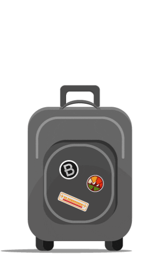 Travel Luggage Sticker by Beautiful Destinations for iOS & Android | GIPHY