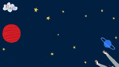 Space Suit Cartoon GIF by Pablo TV Show - Find & Share on GIPHY