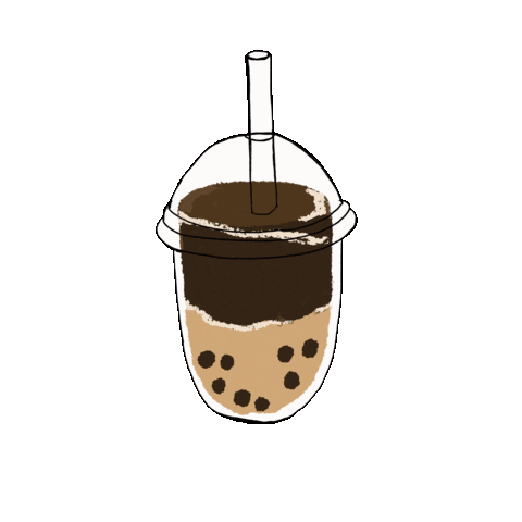 Tea Boba Sticker for iOS & Android | GIPHY
