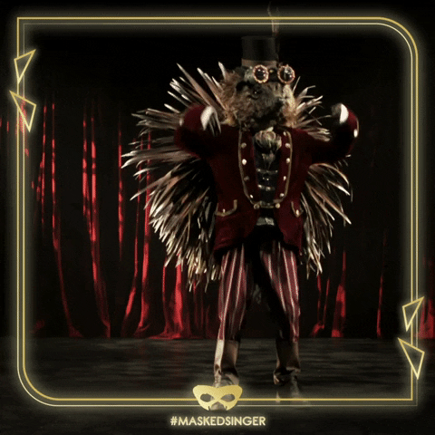 Stage Hedgehog GIF by The Masked Singer UK - Find & Share on GIPHY