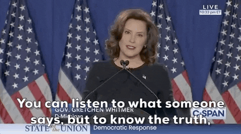 Gretchen Whitmer GIF by GIPHY News - Find & Share on GIPHY