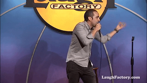 Stand Up Comedian GIF by Laugh Factory - Find & Share on GIPHY
