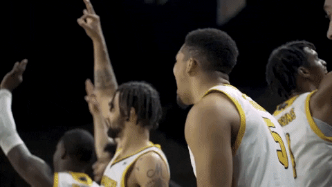 Basketball Bench GIF by Milwaukee Panthers - Find & Share on GIPHY