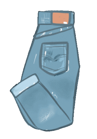 Pants Jeans Sticker for iOS & Android | GIPHY