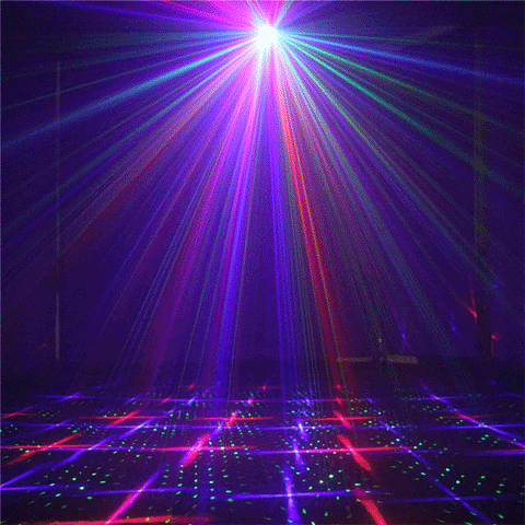 RGB Laser Stage Light Disco Lighting DJ Party KTV Xmas Gift Lights | eBay