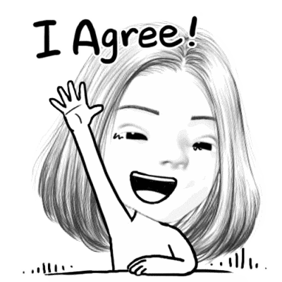 Jagyasini Singh Agree Sticker for iOS & Android | GIPHY