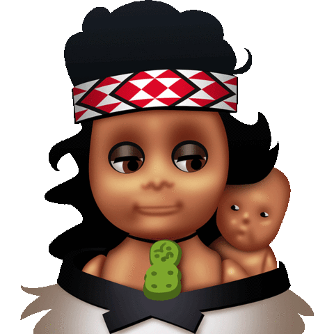Kiwi Nz Sticker by Emotiki - The World's First Māori emoji app for iOS ...