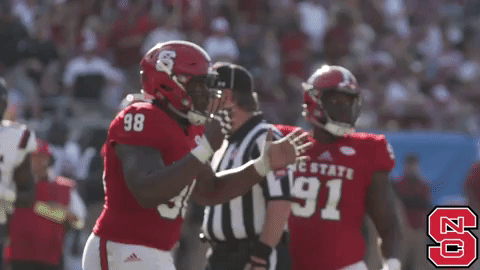 Nc State Football GIF by NC State Athletics - Find & Share on GIPHY