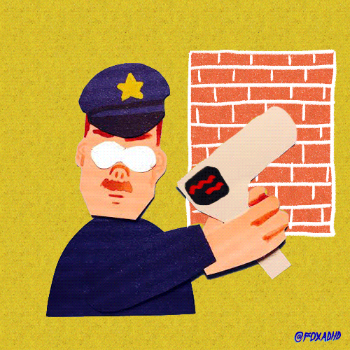Law Enforcement Lol GIF by Animation Domination High-Def - Find & Share ...