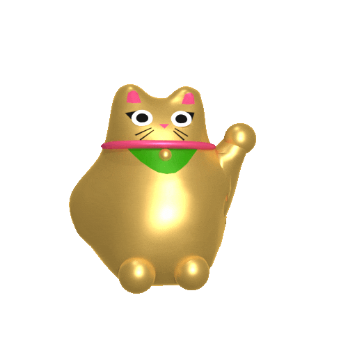 China Cat Sticker by Pao for iOS & Android | GIPHY