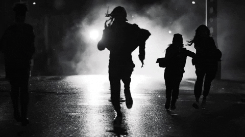 Catch Me If You Can Running GIF by HappyBirthdayCalvin - Find & Share ...