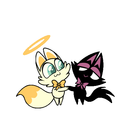 Cat Love Sticker by BuzzFeed Animation for iOS & Android | GIPHY