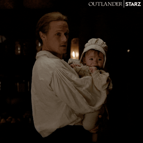 Season 5 Baby GIF by Outlander - Find & Share on GIPHY