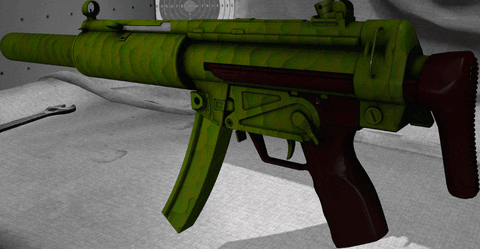 Steam Workshop::MP5-SD | FishSkin v2 Cactus