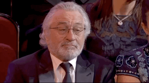 Robert De Niro GIF by BAFTA - Find & Share on GIPHY