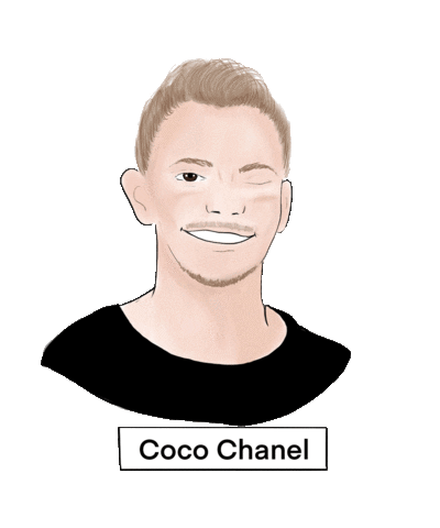 Cocochanel Sticker by SarinaRenee for iOS & Android | GIPHY