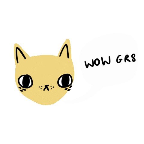 Cat Wow Sticker by Tobyilikecats for iOS & Android | GIPHY