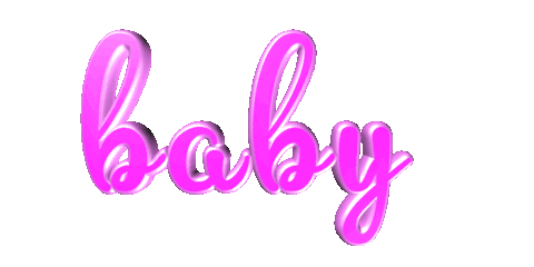 Baby Text Sticker for iOS & Android | GIPHY