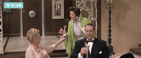 Comedy Film Drinking GIF by Turner Classic Movies - Find & Share on GIPHY