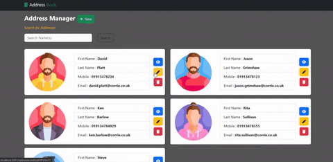 GitHub - IshmamDC217/AddressBook: A complete Address Book web app made with React JS