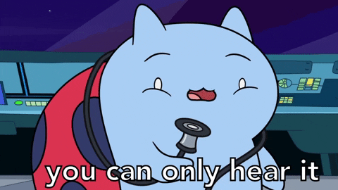 Cat Listen GIF by Cartoon Hangover - Find & Share on GIPHY