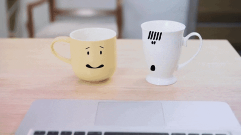 Excited Coffee Time GIF by Narvesen Lietuva - Find & Share on GIPHY